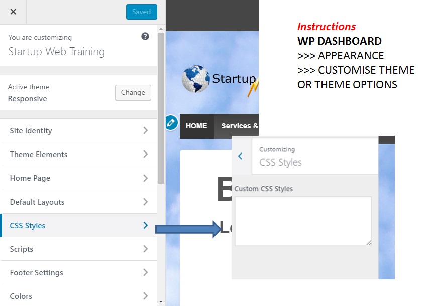 Custom Css For Wordpress A Quick Introduction Startup Web Training By Donncha Hughes